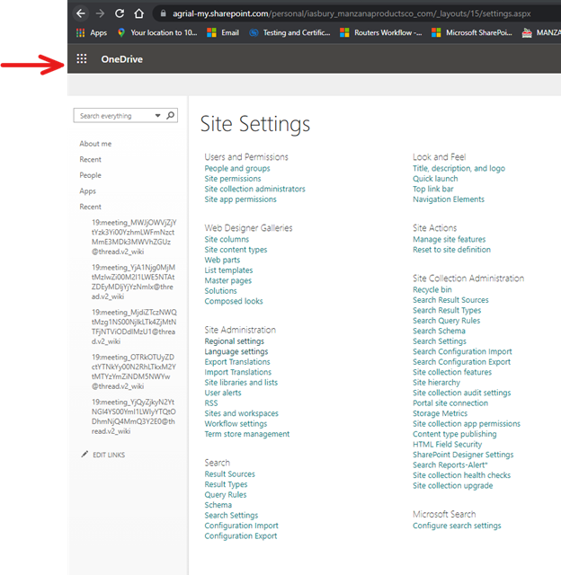 Change Your Default Language from French to English in OneDrive – MANZANA