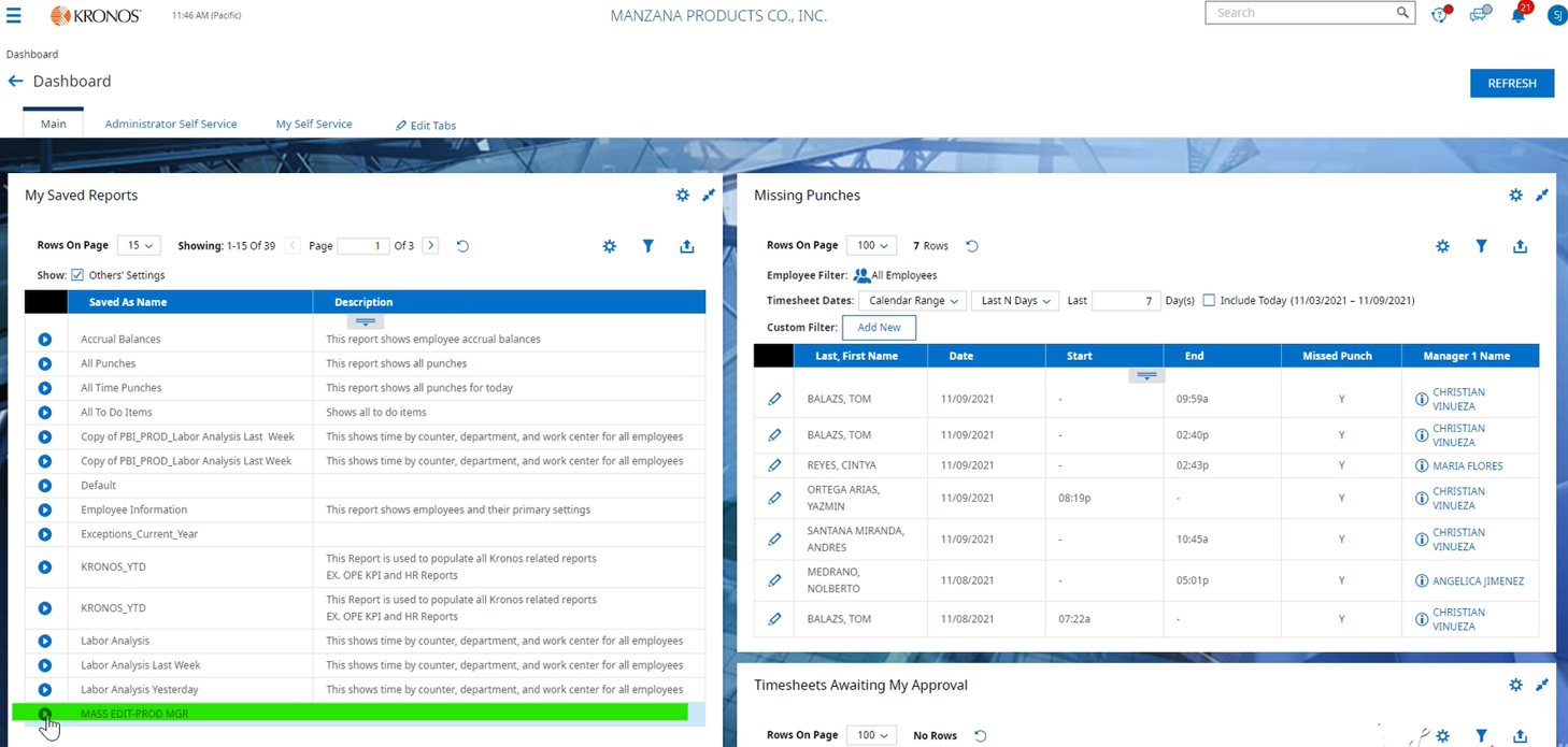 Edit Multiple Time Entries At One Time (Mass Edit) – MANZANA