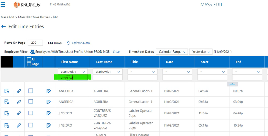 Edit Multiple Time Entries At One Time (Mass Edit) – MANZANA